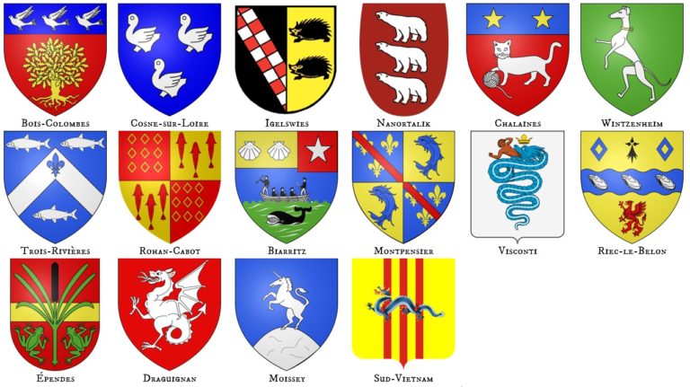 Les animaux héraldiques, ou comment devenir aussi connu que le loup ...